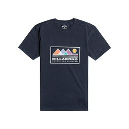 Billabong T-Shirt »Range« Navy S S Umweltfreundliches Material: ...