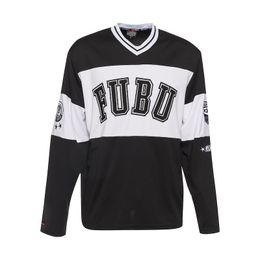 Fubu T-Shirt »Herren FM234-015-1 College Block Mesh LS«, 1 Stk. black/white XXL XXL Leichte Mesh-T-Shirts für sportliche Looks