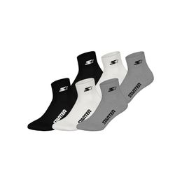 starters Starter Socks ' Quarter ' male Grey, Black, White size 43-46