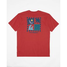 Billabong T-Shirt &raquo;Boxed In&laquo; Coral S S Kollektion: &bdquo;No Fixed Address"-Kollektion