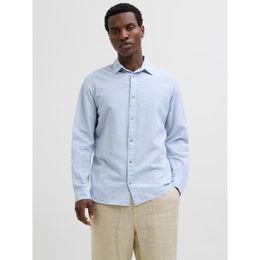Jack & Jones JACK & JONES Langarmhemd &raquo;JJESUMMER SHIRT LS SN&laquo; mit Hemdkragen Chambray Blue XS - N-Gr N-Gr XS Cooles Hemd von Jack & Jones