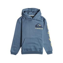 Quiksilver Kapuzensweatshirt »Omni Logo« Bering Sea 12 12 Stoff: Baumwoll-Polyester-Mischgewebe [280...