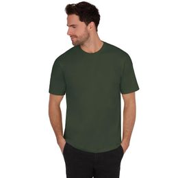 TRIGEMA T-Shirt &raquo;T-Shirt DELUXE Baumwolle&laquo; 1 Stk. khaki M M DELUXE-Single-Jersey
