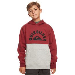 Quiksilver Kapuzensweatshirt &raquo;School Again&laquo; Tibetan Red 12 12 Umweltfreundliches Material: Mischgewebe...