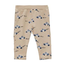 s.Oliver Hose Jungen Größe 86 beige / navy / offwhite