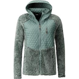 LPO Fleecejacke &raquo;FEDORA WMN&laquo; green 36 (S) 36 (S) wind- und wasserabweisend, ideal f&uuml;r wechselhaftes Wetter