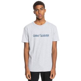 Quiksilver T-Shirt &raquo;Lightning Express&laquo; Micro Chip Heather L L Stoff: leichter Baumwollstoff