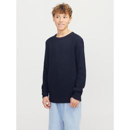 Jack & Jones JACK & JONES Rundhalspullover &raquo;JJPANNEL KNIT CREW NECK AW24&laquo; Navy Blazer XXL XXL Pullover von Jack & Jones