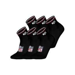 Huddle Socks ' NFL Shield Quarter ' male Black size 39-42