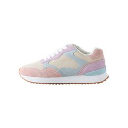 next Sneaker Damen Größe 35.5 hellblau / hellgelb / pitaya / altrosa
