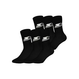 starters Starter Socks ' Crew ' male Black size 35-38