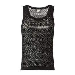 QS Stricktop Damen Gr&ouml;&szlig;e L schwarz