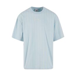 Karl Kani T-Shirt 'Essential' Herren Gr&ouml;&szlig;e XXL pastellblau / pastellgelb
