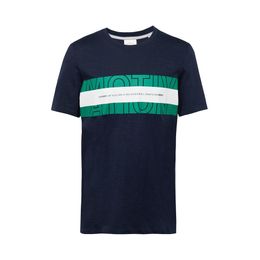 s.Oliver T-Shirt Herren Gr&ouml;&szlig;e L navy / gr&uuml;n / wei&szlig;