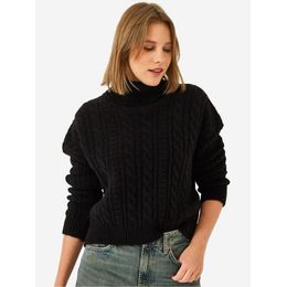 Bianco Lucci Pullover Damen Gr&ouml;&szlig;e S/L schwarz