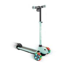 E-Scooter Globber "ONE K E-MOTION 4 PLUS, mit Leuchtrollen", mintgrün, RollerB:29cm L:62cm, B:29cm L:62cm