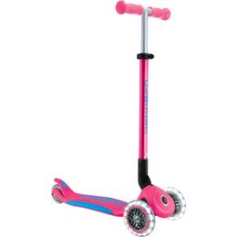 Tretroller Globber "Globber ELITE LIGHTS, mit Leuchtrollen", pink, Roller, KinderB:28cm L:58cm, B:28cm L:58cm
