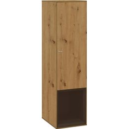 M&auml;usbacher H&auml;ngevitrine M&Auml;USBACHER "Frame", braun (asteichefarben, lava matt), Schr&auml;nke, H&auml;ngeschrank, Breite 35