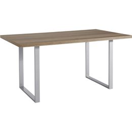 M&auml;usbacher Esstisch M&Auml;USBACHER, braun (wildeichefarben dunkel), B:140cm H:76cm T:90cm, Tische, Rechteckiger Esstisch Esstisch Holz-Esstische, in verschiedenen Gr&ouml;&szlig;en