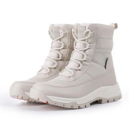 Icepeak Damen Winterboots "ANAHEIM MS", Gr. 36cement, Synthetik, Textil, Schuhe, Winterschuhe, Winterstiefel, Snowboots, gef&uuml;ttert & wasserabweisend