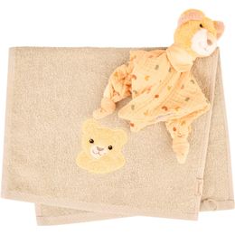 Schmusetuch Sterntaler "Geschenkset L&ouml;we Leo", Baby, bunt, Baumwolle, Polyester, Schnuffelt&uuml;cher