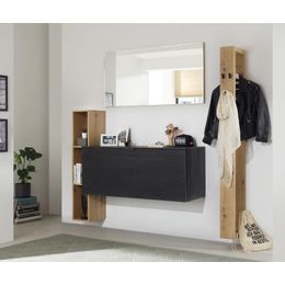 M&auml;usbacher Garderobenpaneel M&Auml;USBACHER "Debra", braun (asteiche), B:13cm H:172cm T:32cm, Holzwerkstoff, Garderobenpaneele, Garderobenpaneel