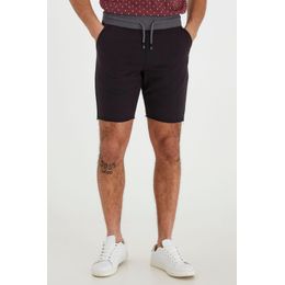 Blend Herren Sweatshorts "BHJulio"schwarz, Gr. M, unifarben, Sweatware, 75% Baumwolle, 25% Polyester, Hosen, Kurze Hose mit kontrastfarbenen Bund