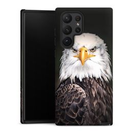 DeinDesign Galaxy S23 Ultra Handy Panzer Handyh&uuml;lle robuste Outdoor H&uuml;lle Schutzh&uuml;lle matt Animals Eagle Bird Tough Case