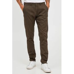 Chinohose Blend "BHPerrini", Herren, Gr. 36, Länge 32, grape leaf, Web, 98% Baumwolle, 2% Elasthan, unifarben, slim fit lang, Hosen Chinohose, Chinohose im Chino-Stil