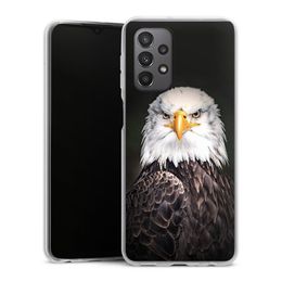 DeinDesign Galaxy A23 5G Handy Silikon H&uuml;lle Case transparent Handyh&uuml;lle Eagle Bird Animals Silikon Case