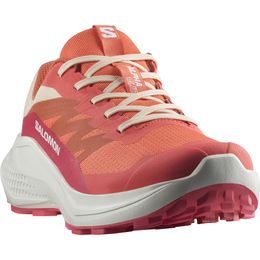 Salomon Damen Trailrunningschuh "ALPHAGLIDE W", Gr. 38,5emberglow, wei&szlig;, rouge rot, Synthetik, Textil, Schuhe, wasserdicht