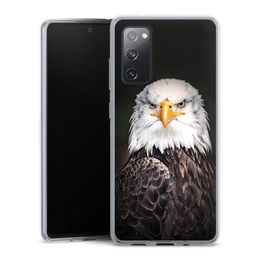 DeinDesign Galaxy S20 FE 5G Handy Silikon H&uuml;lle Case transparent Handyh&uuml;lle Animals Bird Eagle Silikon Case