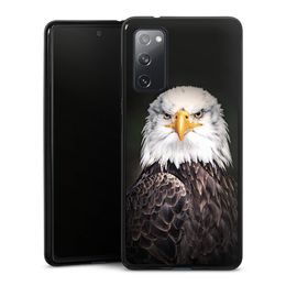 DeinDesign Galaxy S20 FE Handy Silikon H&uuml;lle Case schwarz Handyh&uuml;lle Animals Bird Eagle