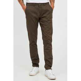 Chinohose Blend "BHPerrini", Herren, Gr. 33, L&auml;nge 32, grape leaf, Web, 98% Baumwolle, 2% Elasthan, unifarben, slim fit lang, Hosen Chinohose, Chinohose im Chino-Stil