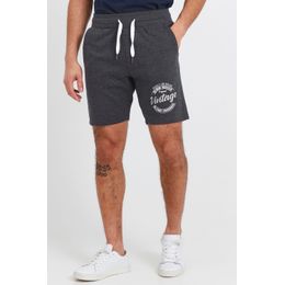 Sweatshorts Blend "BHTorben", Herren, Gr. L, US-Größen, charcoal mix, Sweatware, 60% Baumwolle, 40% Polyester, gemustert, regular fit kurz, Hosen Sweatshorts, Sweat Shorts mit Print