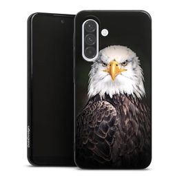 DeinDesign Galaxy A36 5G Handy Silikon H&uuml;lle Case schwarz Handyh&uuml;lle Eagle Bird Animals