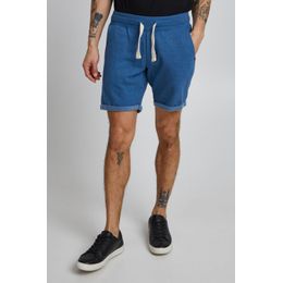 Sweatshorts Blend "BHTimo", Herren, Gr. L, US-Gr&ouml;&szlig;en, blau (great blau), Sweatware, 60% Baumwolle, 40% Polyester, unifarben, regular fit kurz, Hosen Sweatshorts, Kurze Hose mit fixierten Saumkanten am Bein