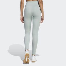 Lauftights adidas Performance "Run Ess 1/1 L", Damen, Gr. XL, N-Gr, wonder sage, Obermaterial: 85% Polyester, 15% Elasthan, Hosen