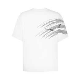 T-Shirt Plein Sport "Scratch", Jungen, Gr. 4XL, 01, wei&szlig;, Obermaterial: 100% Baumwolle, Shirts T-Shirt