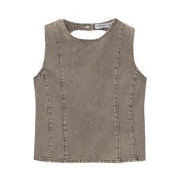 Pull&Bear Pull&Bear Top Damen Gr&ouml;&szlig;e XS braun