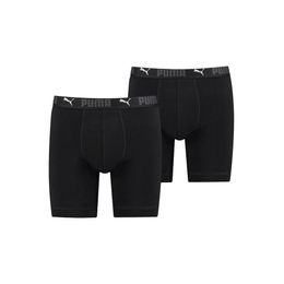 Puma Boxershorts Herren Gr&ouml;&szlig;e M dunkelgrau / schwarz / wei&szlig;