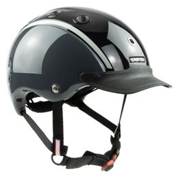 Casco Reithelm NORI Iconic horseshoe black/grey XS (50-52)