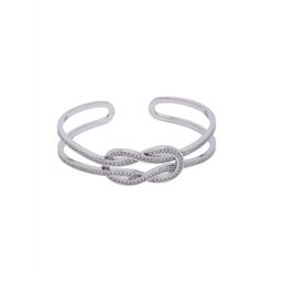 AVANT-GARDE PARIS Armband 'Julianesa' Damen Gr&ouml;&szlig;e 16 / 26 silber