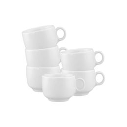 Seltmann Weiden Espressotassen mit Henkel Sento Home 80 ml 6er Set