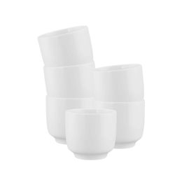 Seltmann Weiden Cappuccinotassen ohne Henkel Sento Home 300 ml 6er Set