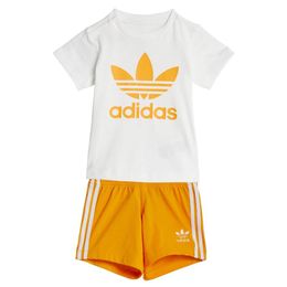 adidas originals Set 'Shorts Tee Set' boy Orange size 62
