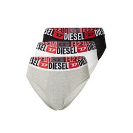Diesel Slip 'Blanca' Damen Größe M grau / rot / schwarz / weiß