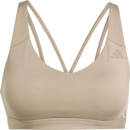 Adidas ALL ME ESS BH Damen - Gr&ouml;&szlig;e S - braun