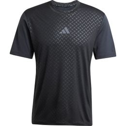 Adidas POWER 3S Funktionsshirt Herren - Gr&ouml;&szlig;e S - schwarz