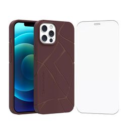 Back Market H&uuml;lle iPhone 12/12 Pro und schutzfolie - Recycelter Kunststoff -